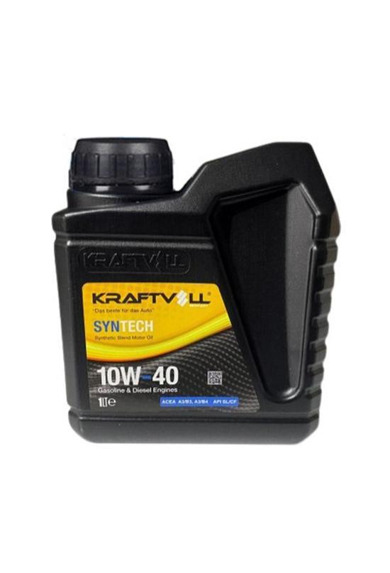 Motor Yağları - Kraftvoll Syntech 10W40 1 Litre